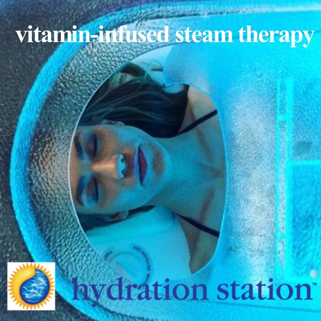 hydration station infrared steam therapy Abbotsford & Chilliwack